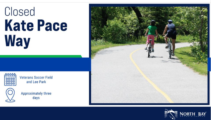 North Bay News - Kate Pace Way Closed at Lee Park