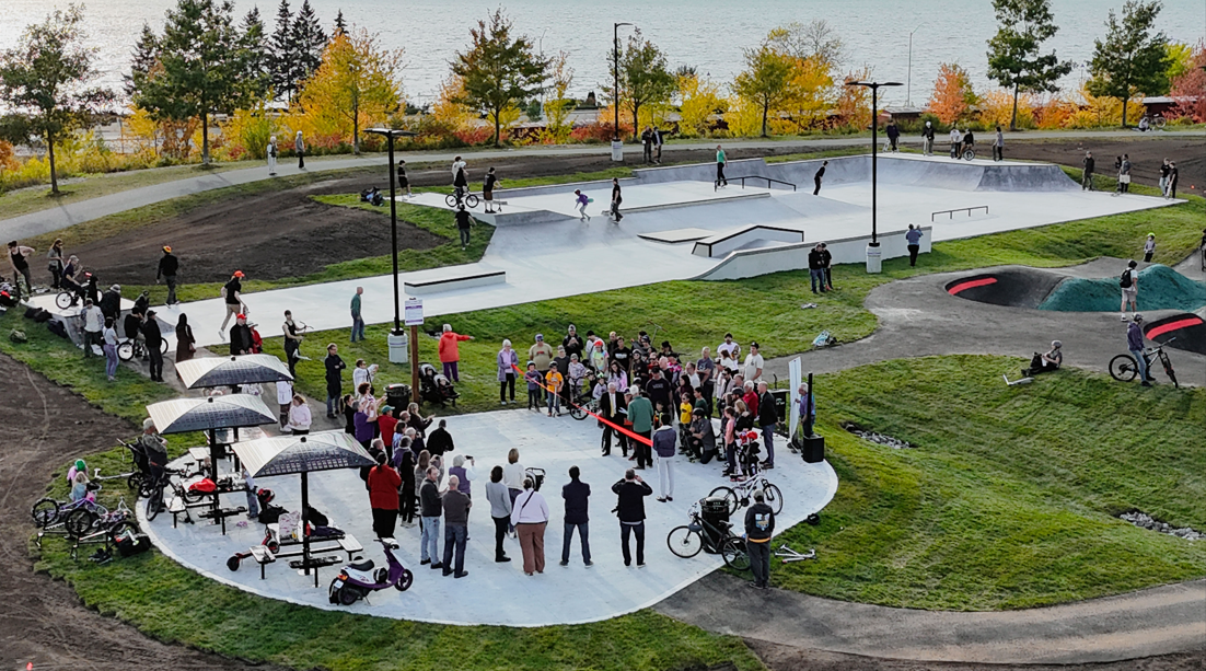 North Bay News - Kiwanis All-Wheel Park Opens