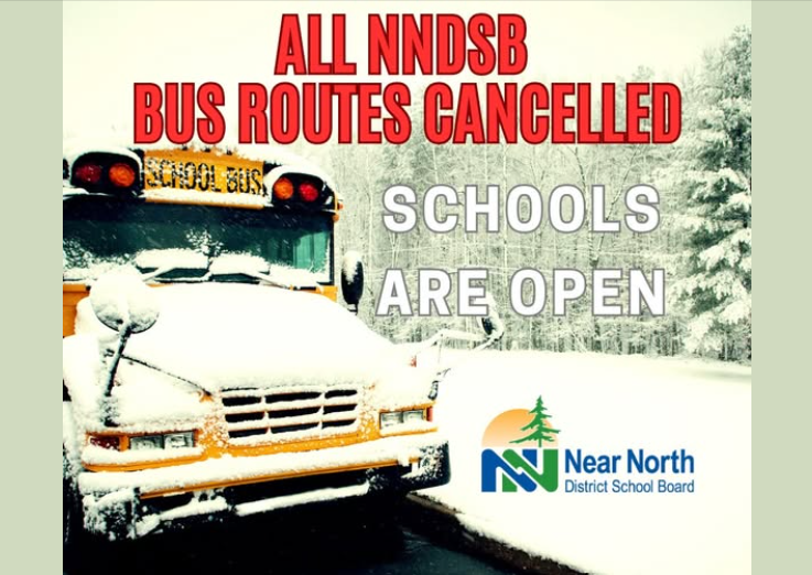 North Bay News - Schools Open - Busses Cancelled