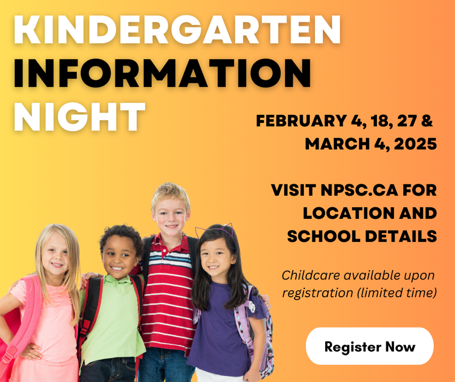 North Bay News - Kindergarten Information Nights is now open!