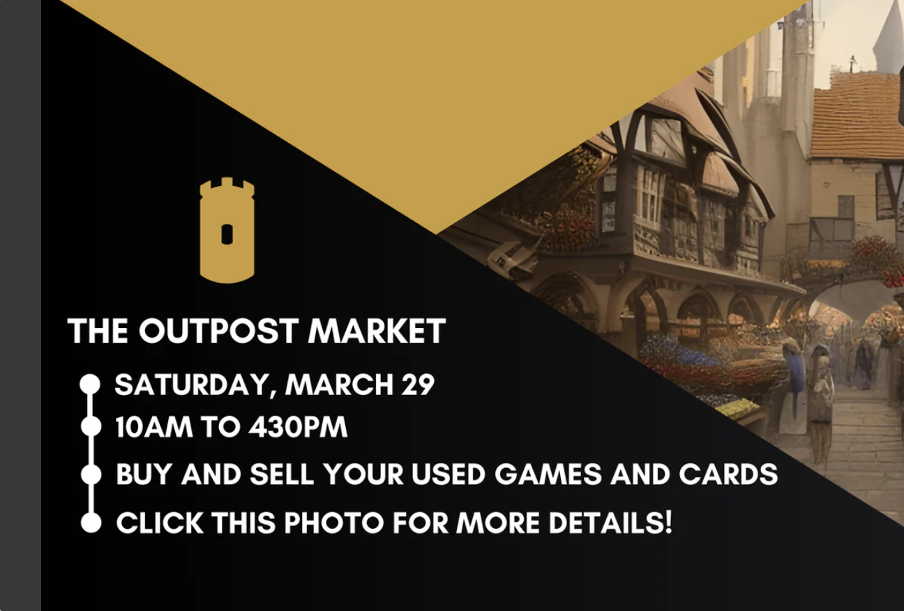 North Bay News - Outpost Gaming Hosts Fourth Outpost Market