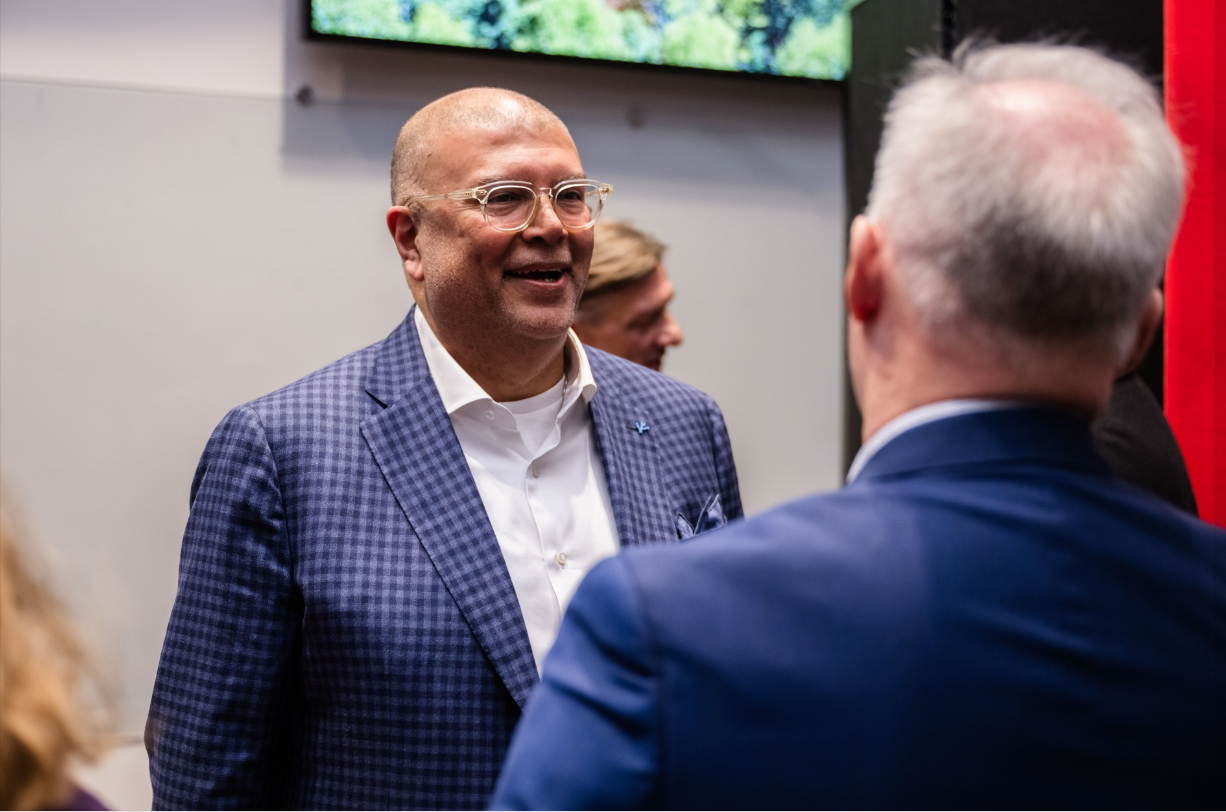 Blue Jays Vice Chairman Roger Rai tells Canadore students to