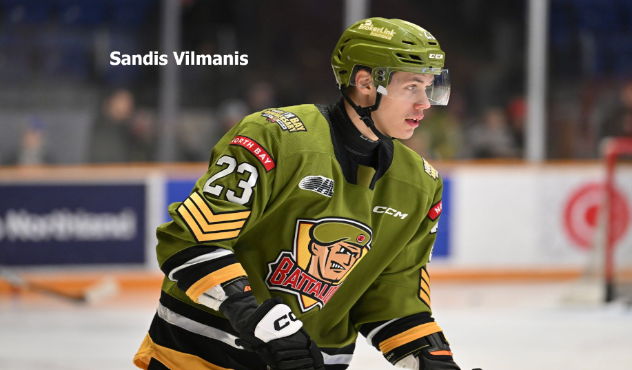 Sandis Vilmanis signs with NHL Florida Panthers