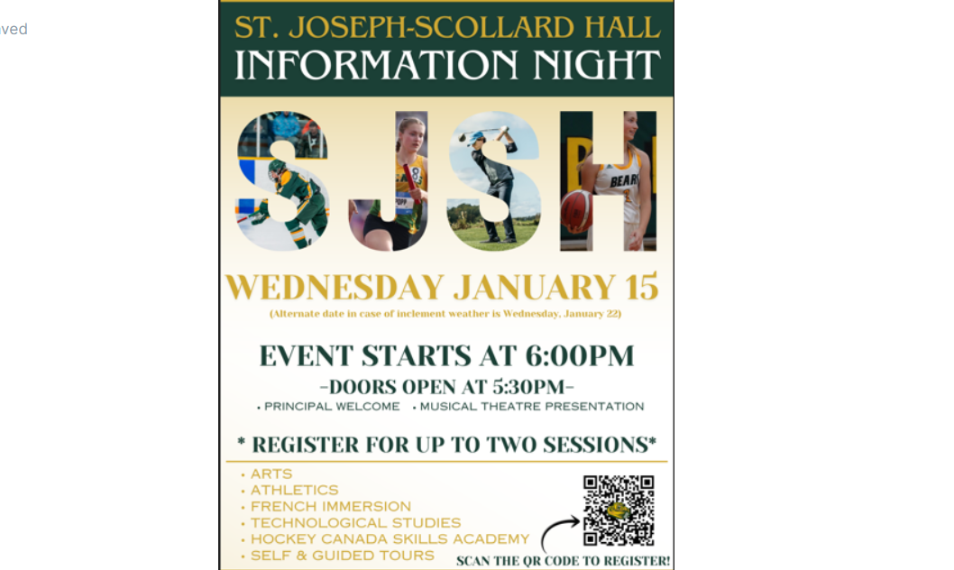 North Bay News - St. Joseph Scollard Hall Invites Future Bears to ...
