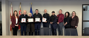 Dave Mounsey Memorial Fund Donates AEDs