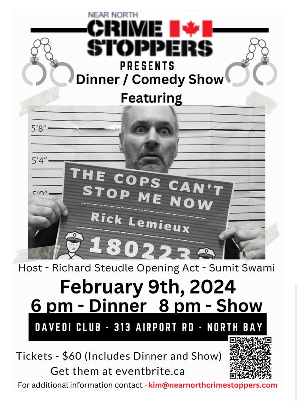 Crime Stoppers Dinner/Comedy Show