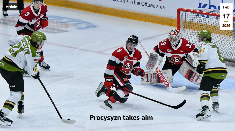 North Bay Sports - Troops move ahead of 67’s